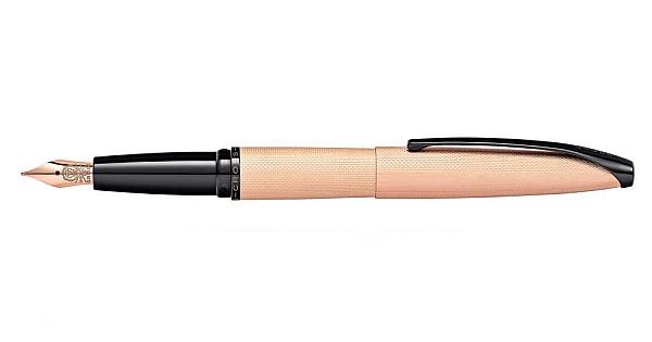 Cross ATX Brushed Rose Gold Vulpen - Vulpen / Fountain pen | Appelboom.com