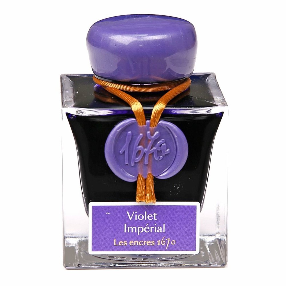 J. Herbin 1670 Anniversary Ink Violet Impérial - Ink Bottle - Inkt ...