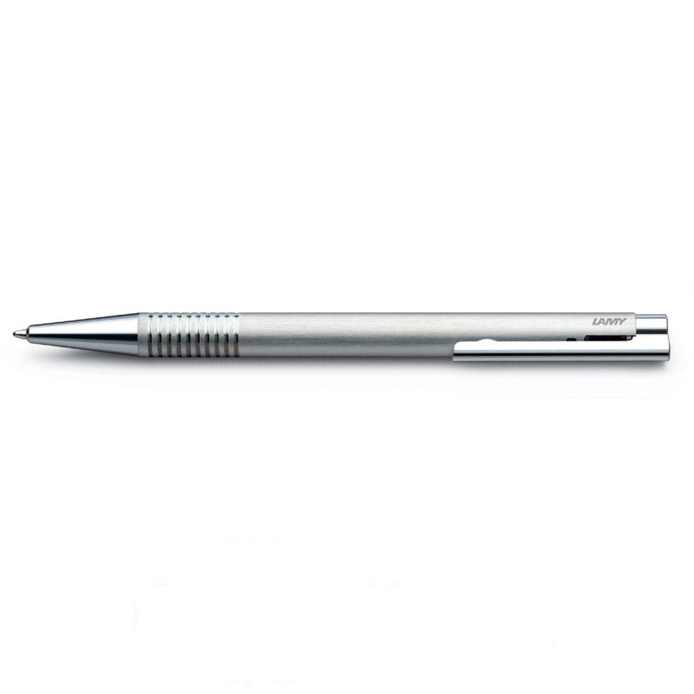 Lamy Logo Brushed Stainless Steel Ballpoint | Appelboom.com