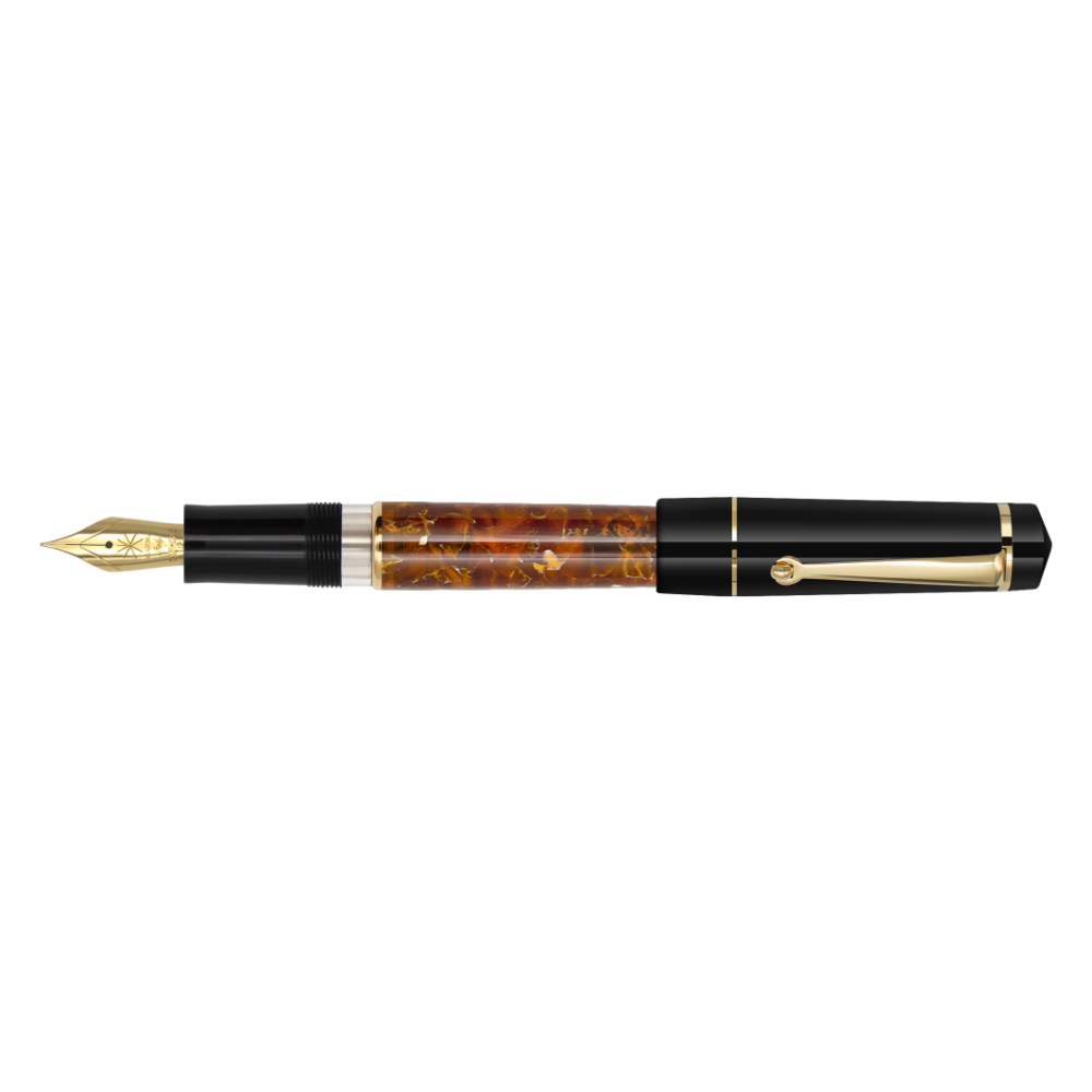 Maiora Futura Tortoise Fountain pen - Vulpen / Fountain pen | Appelboom.com