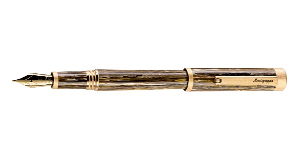 Montegrappa Zero Zodiac Capricorn GT LE 14kt Fountain Pen - Vulpen ...
