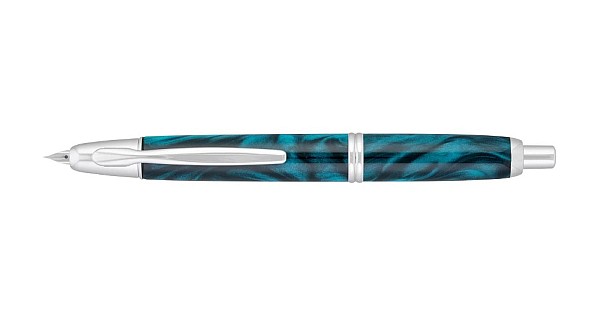 Pilot Capless Marble Green Fountain Pen - Vulpen / Fountain pen ...