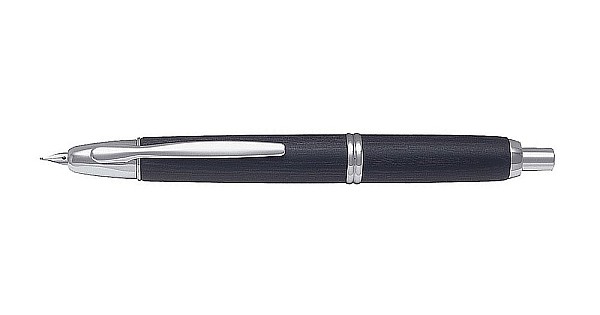 Pilot Capless Birch Wood Black CT Fountain pen - Vulpen / Fountain pen ...