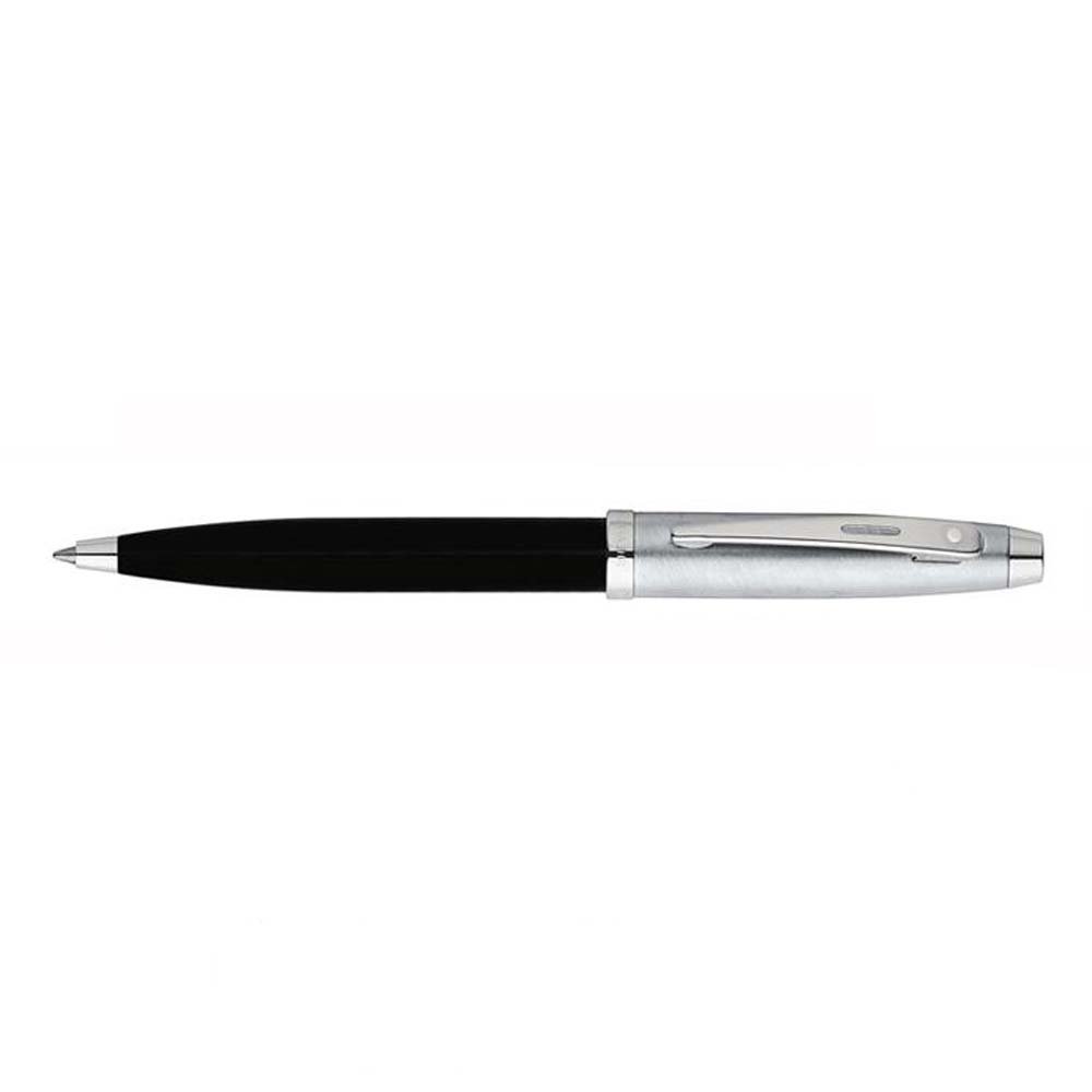 Sheaffer 100 Black / Chrome Ballpoint | Appelboom.com