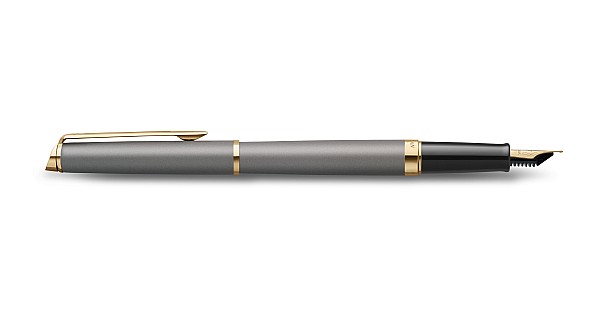 Waterman Hemisphere Metallic Stone Grey GT Fountain pen - Vulpen ...