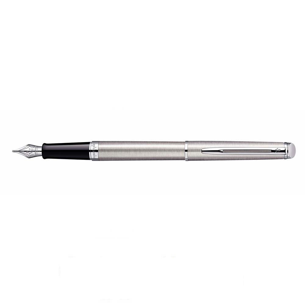 Waterman Hemisphere Stainless Steel CT Fountain pen | Appelboom.com