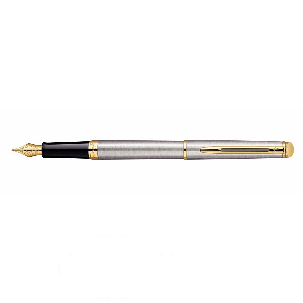 Waterman Hemisphere Stainless Steel GT Fountain pen | Appelboom.com