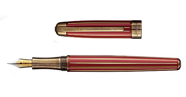 Laban Antique II Red Fountain pen - 2024973501 | Appelboom.com