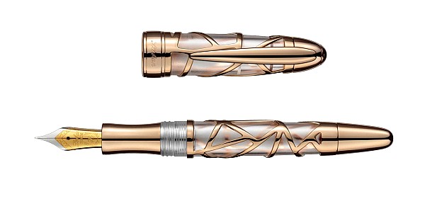Laban Skeleton Rose Gold Fountain pen - 2024971717 | Appelboom.com