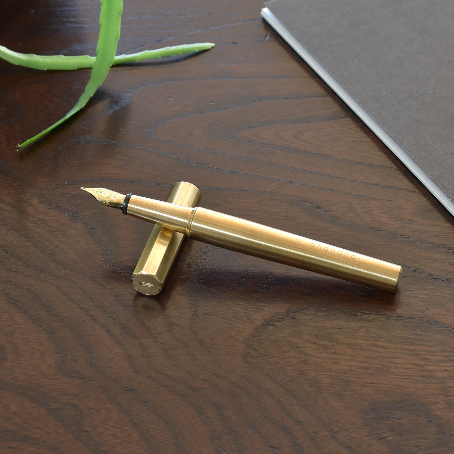 Andhand Method Brass Fountain Pen - Vulpen / Fountain pen | Appelboom.com
