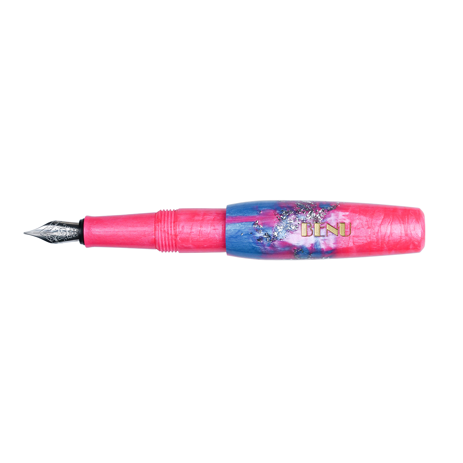 Benu Pixie Stardust Pink ST Pocket Fountain pen - Vulpen / Fountain pen ...