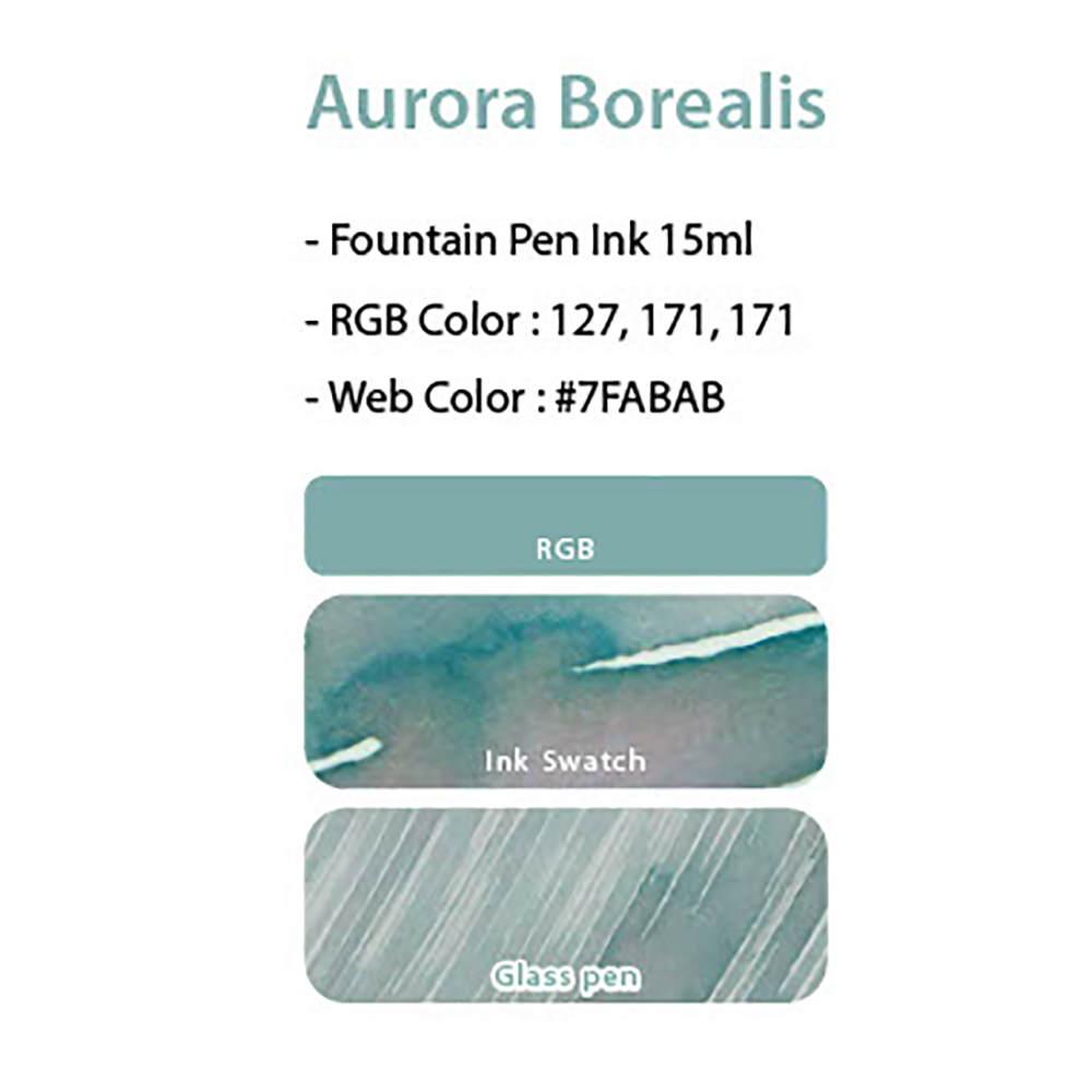 Colorverse Aurora Borealis USA Special 15 ml. Ink Bottle - Inkt / Ink ...