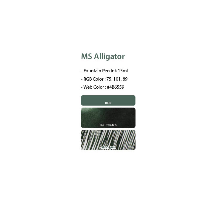 Colorverse MS Alligator USA Special 15 ml. Ink Bottle - Inkt / Ink ...