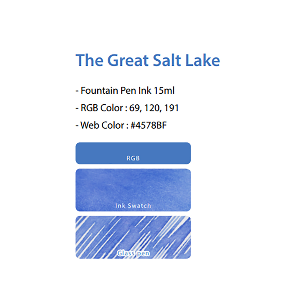 Colorverse The Great Salt Lake USA Special 15 ml. Ink Bottle - Inkt ...