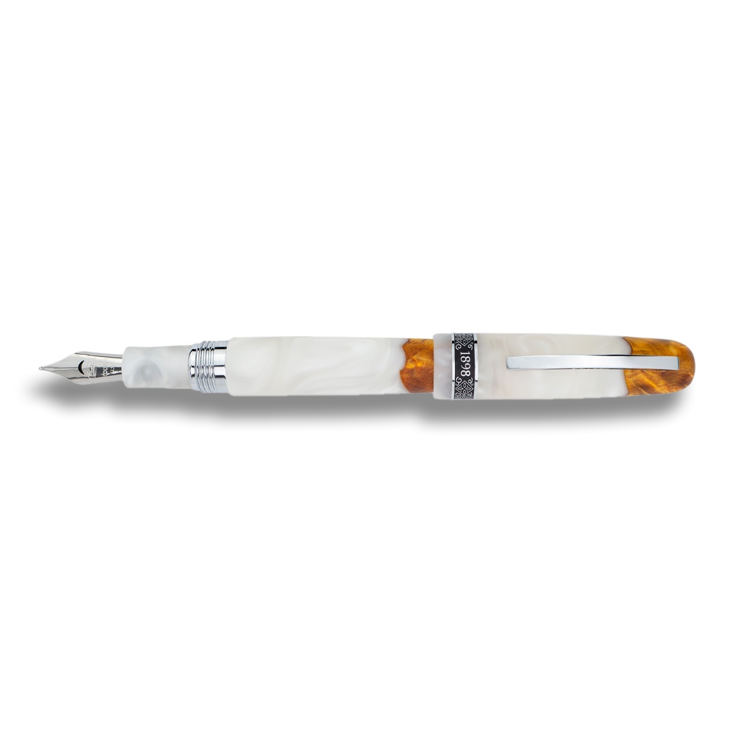 Conklin 1898 Spectra Fusion White ST Fountain pen - Vulpen / Fountain ...