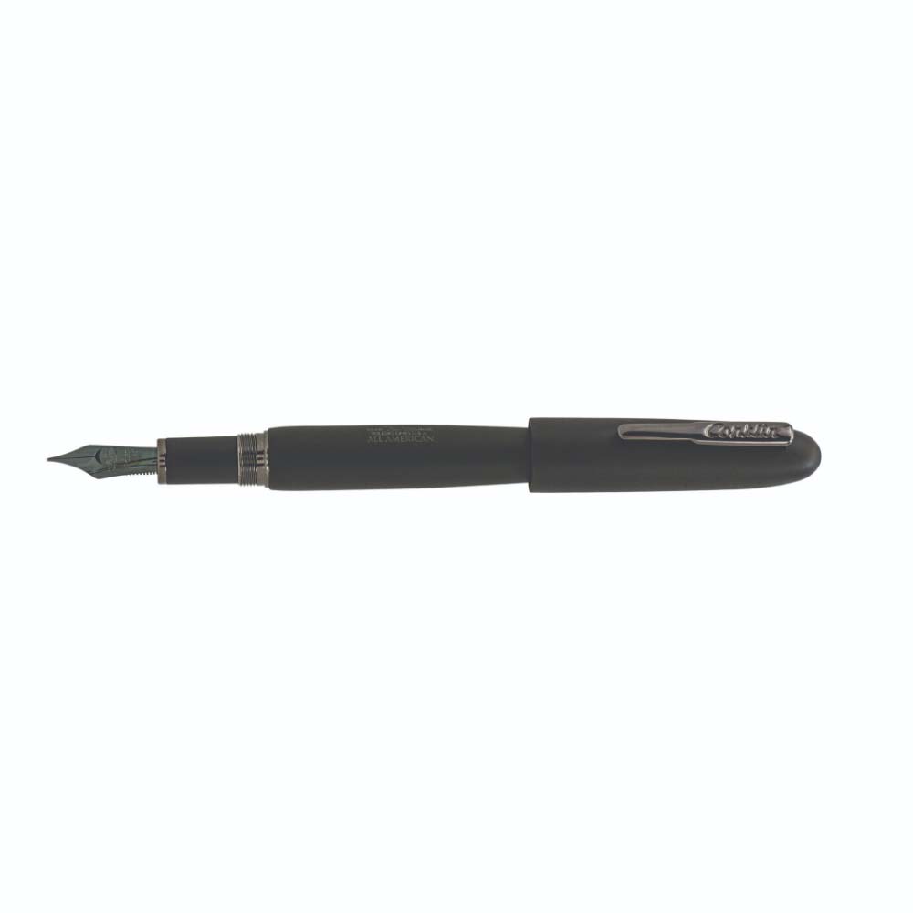Conklin All American Matte Black Gunmetal Fountain pen - Vulpen ...