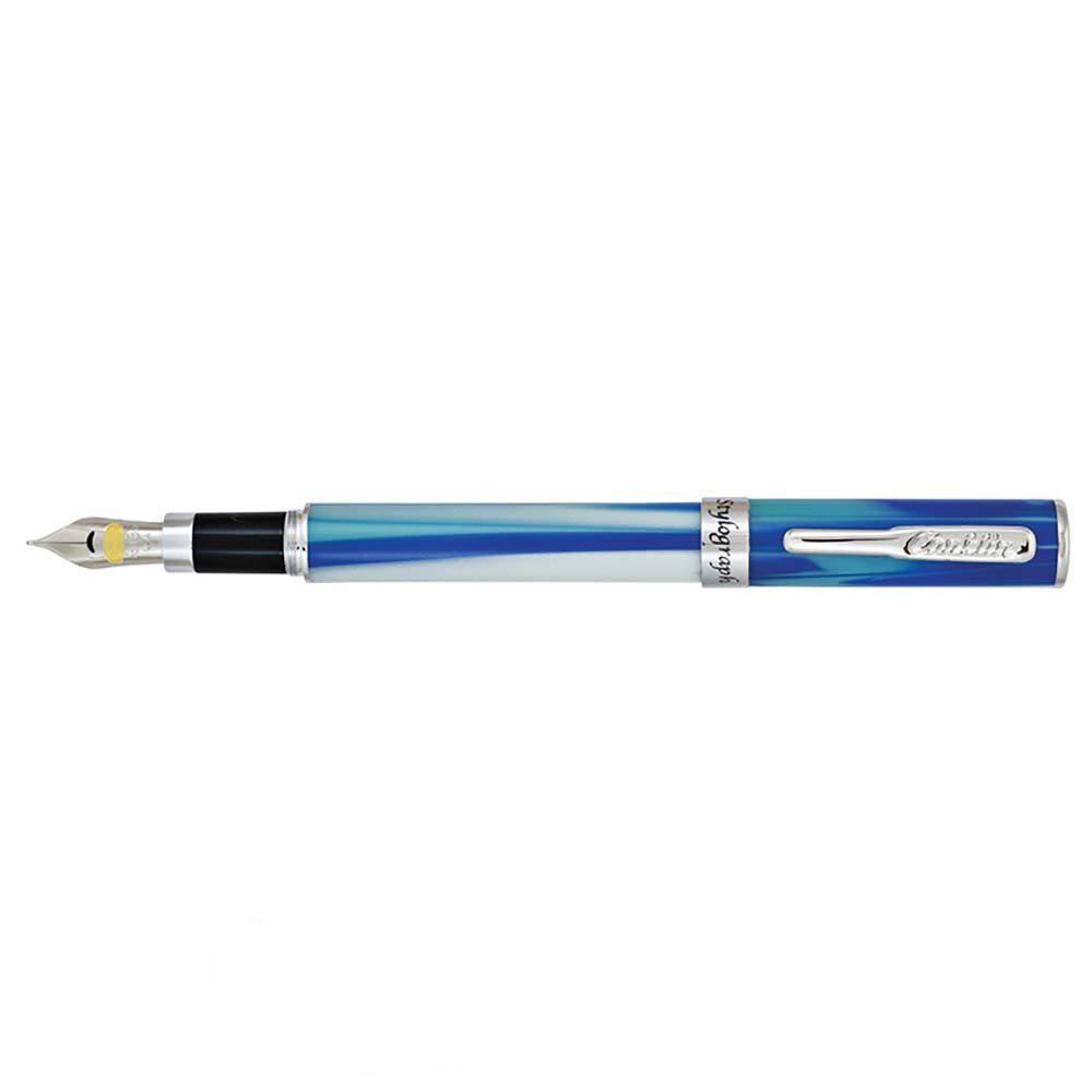 Conklin Stylograph Arctic Blue Fountain pen | Appelboom.com