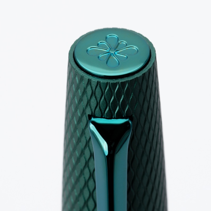 Diplomat Viper Green Guilloche Vulpen - Vulpen / Fountain pen ...