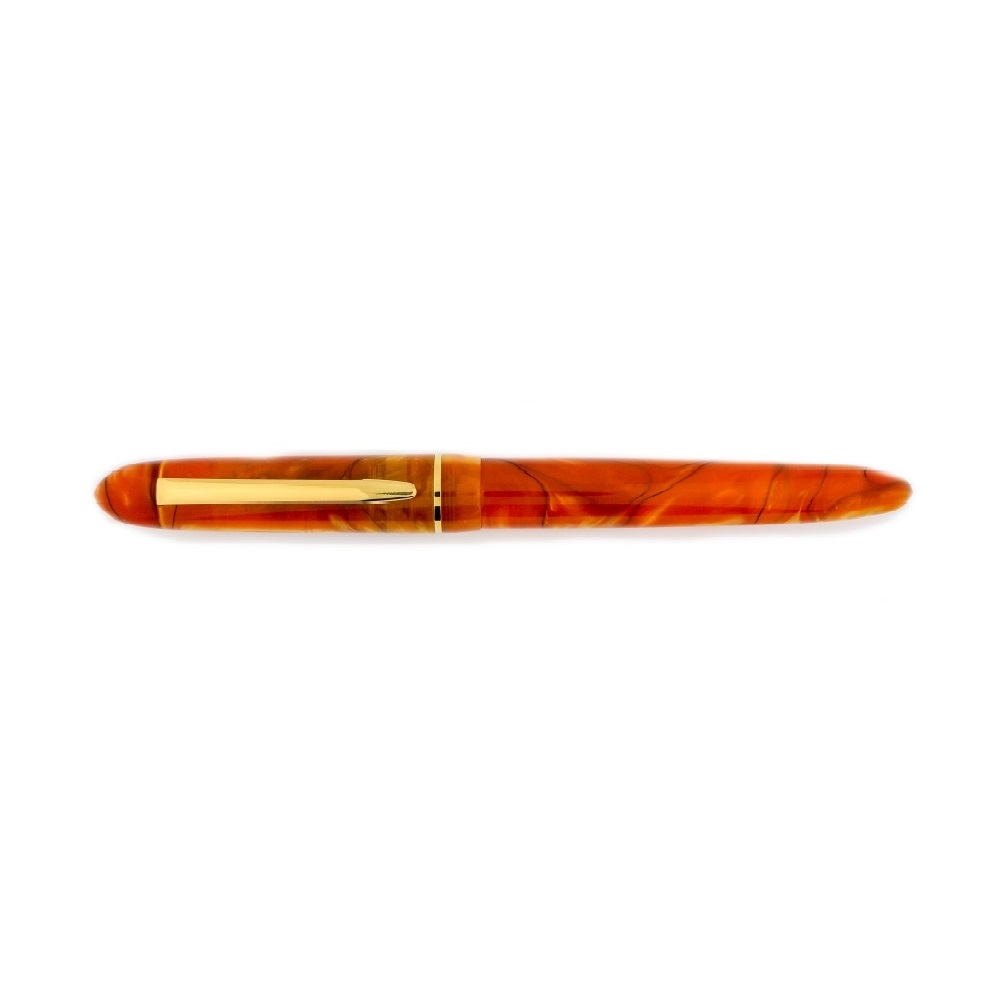 Edison Menlo Sweet Honey GT Fountain Pen - Vulpen / Fountain pen ...