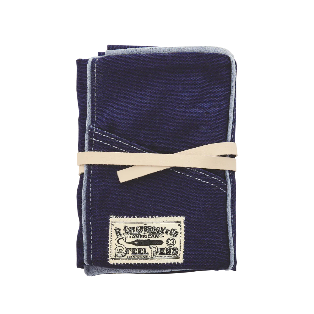 Esterbrook Pen Roll Navy (Sixfold) - Penetui 6-delig / Sixfold Pen ...