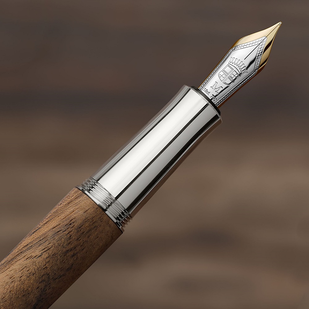 Graf von Faber-Castell Magnum Caucasian Walnut Fountain pen - Vulpen ...