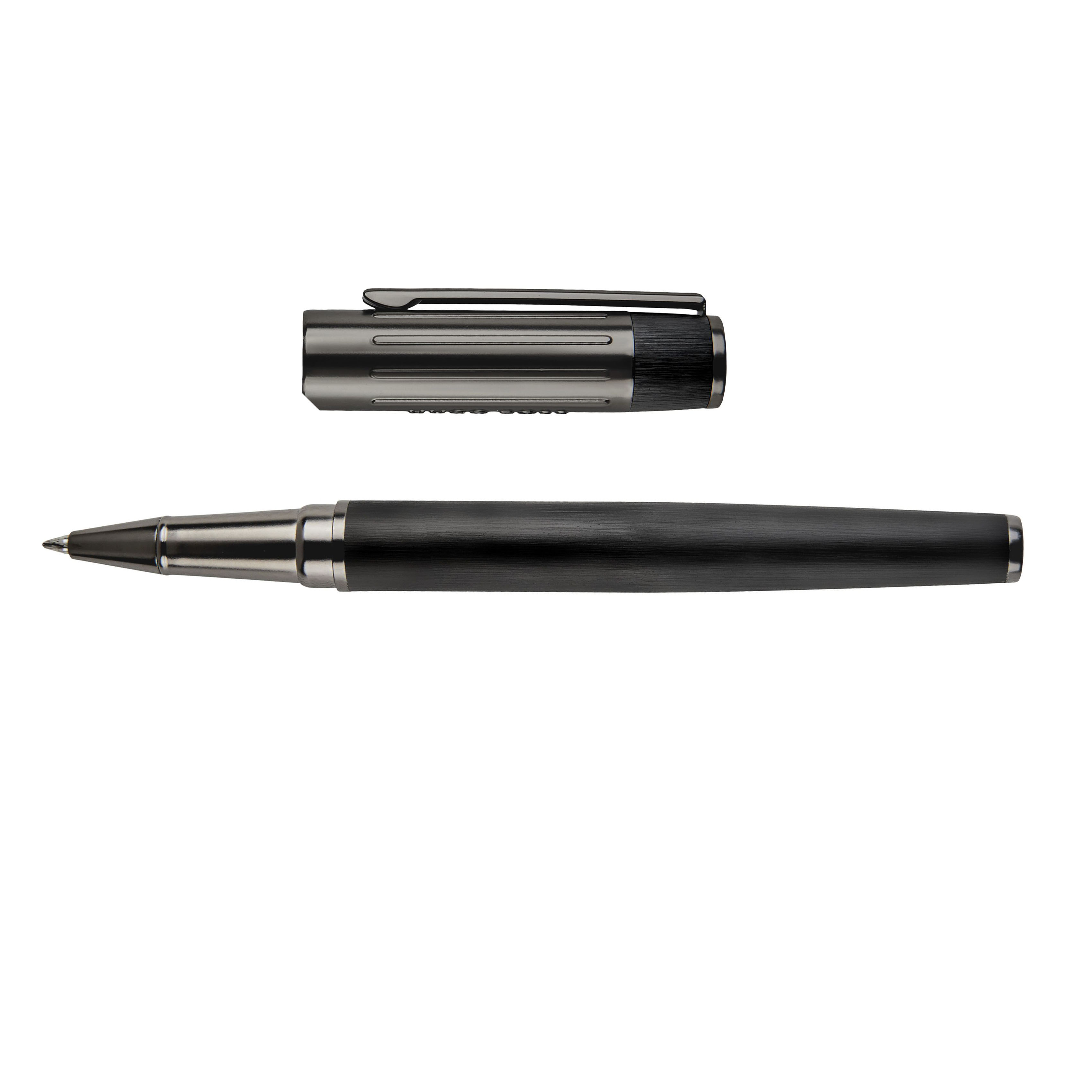 Hugo Boss Gear Ribs Black Rollerball - Rollerball | Appelboom.com
