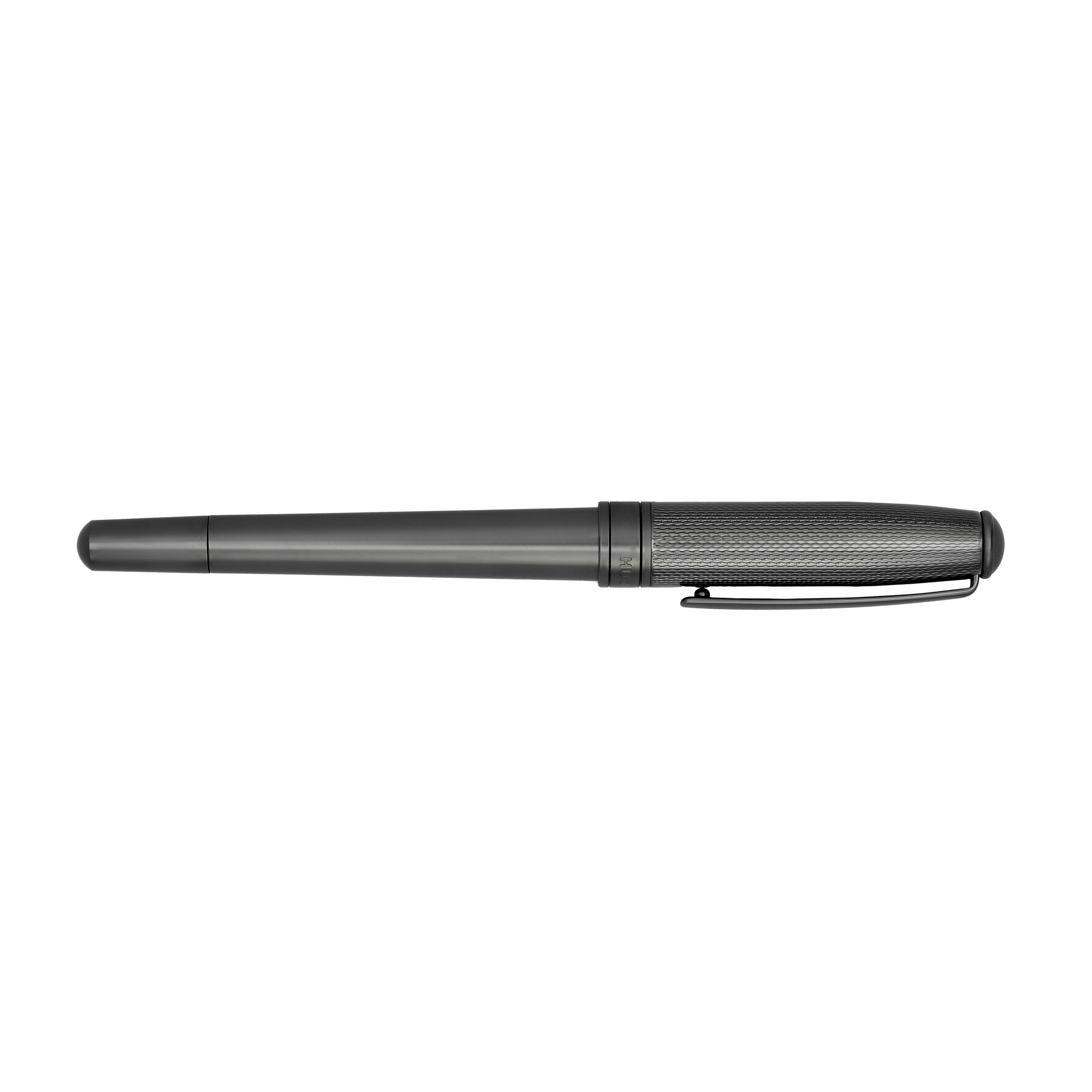 Hugo Boss Essential Gunmetal Fountain pen - Vulpen / Fountain pen ...