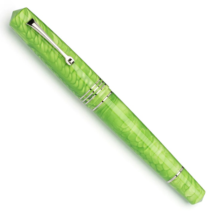 Leonardo Momento Zero Grande 2.0 Juma Dragon Skin Green ST Fountain pen ...