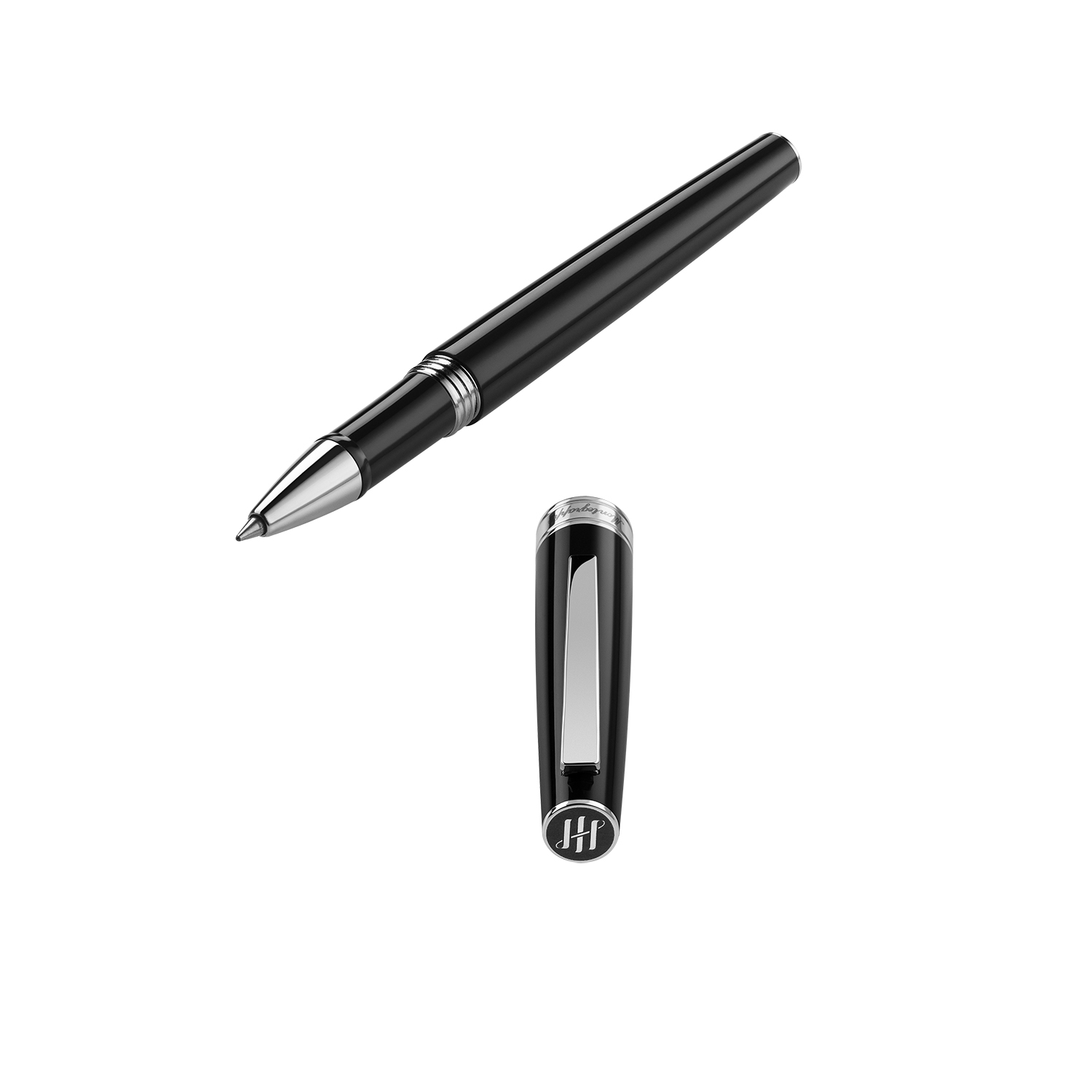 Montegrappa Armonia Mini Black Rollerball - Rollerball | Appelboom.com