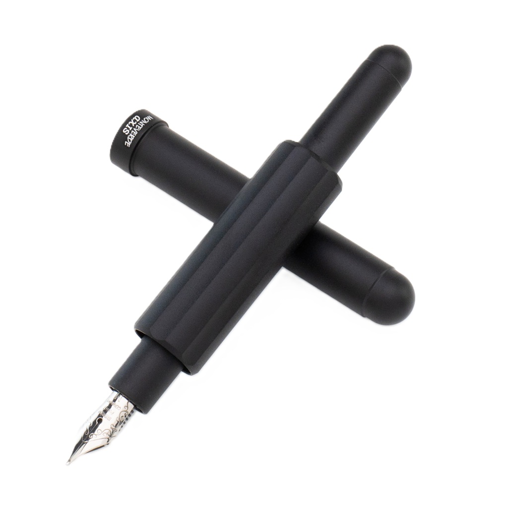 Monteverde Axis Matte Black Fountain Pen - Vulpen / Fountain pen ...