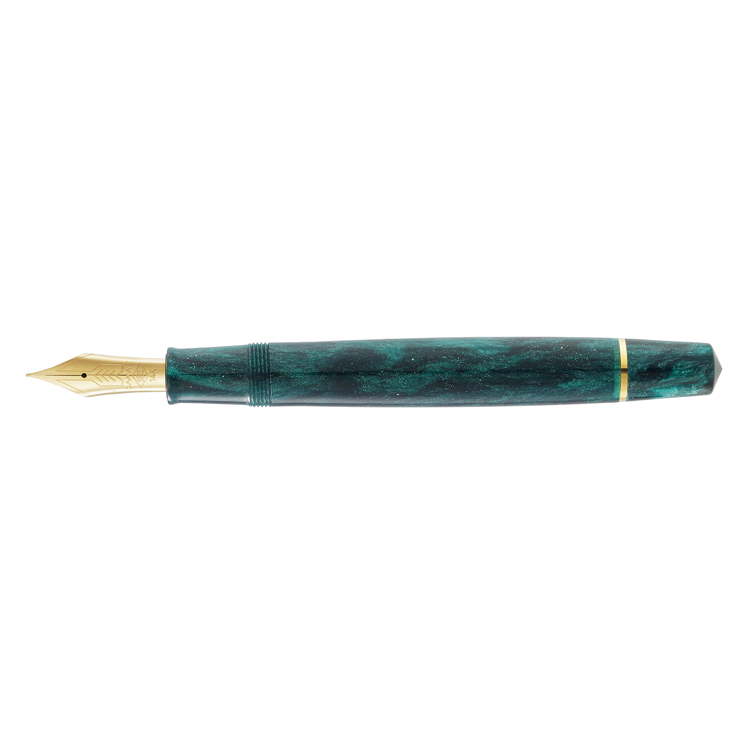 Omas Bologna Smeraldo Elegante GT Fountain pen - Vulpen / Fountain pen | Appelboom.com