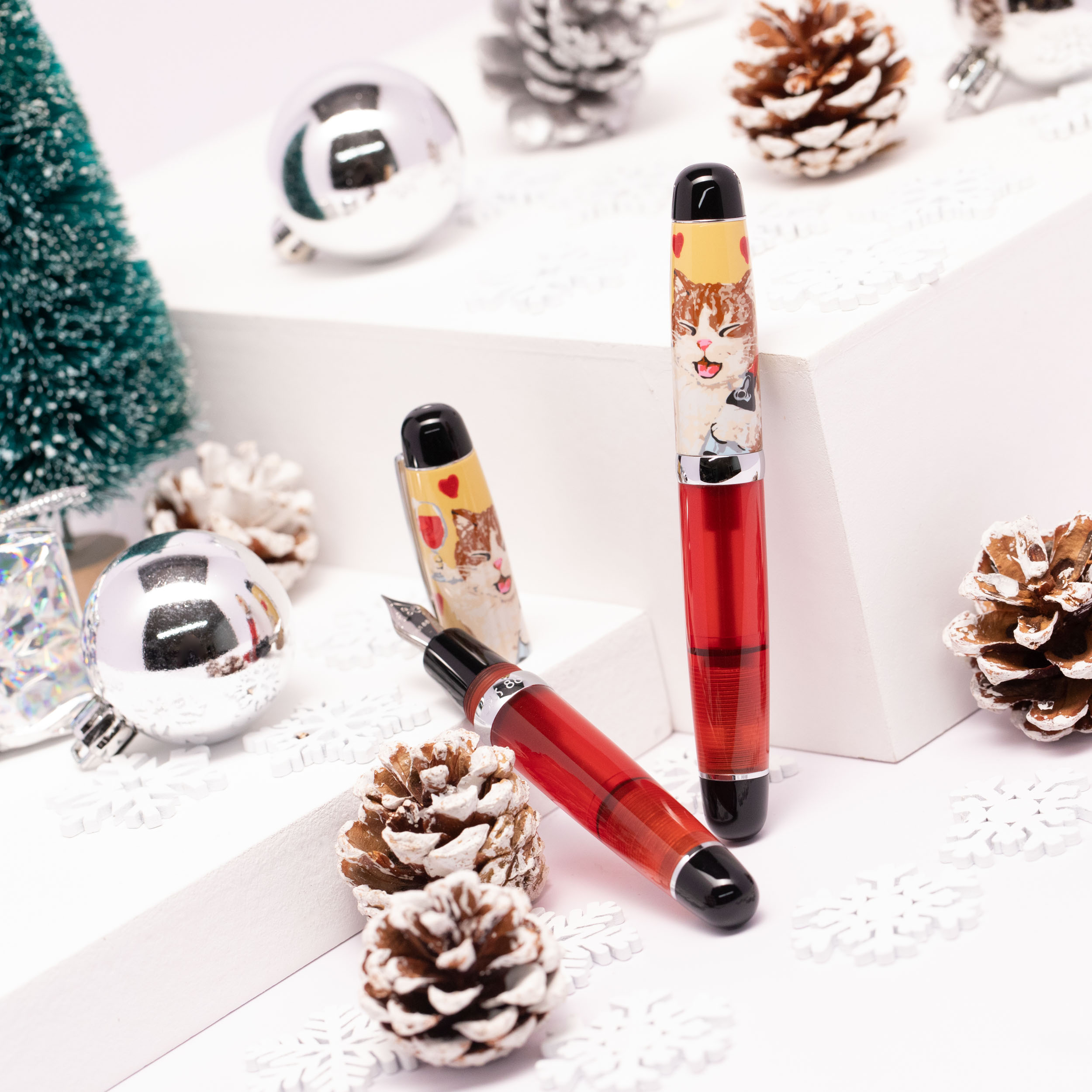 Opus 88 Mini Pocket Cheer Kitty Fountain pen - Vulpen / Fountain pen ...