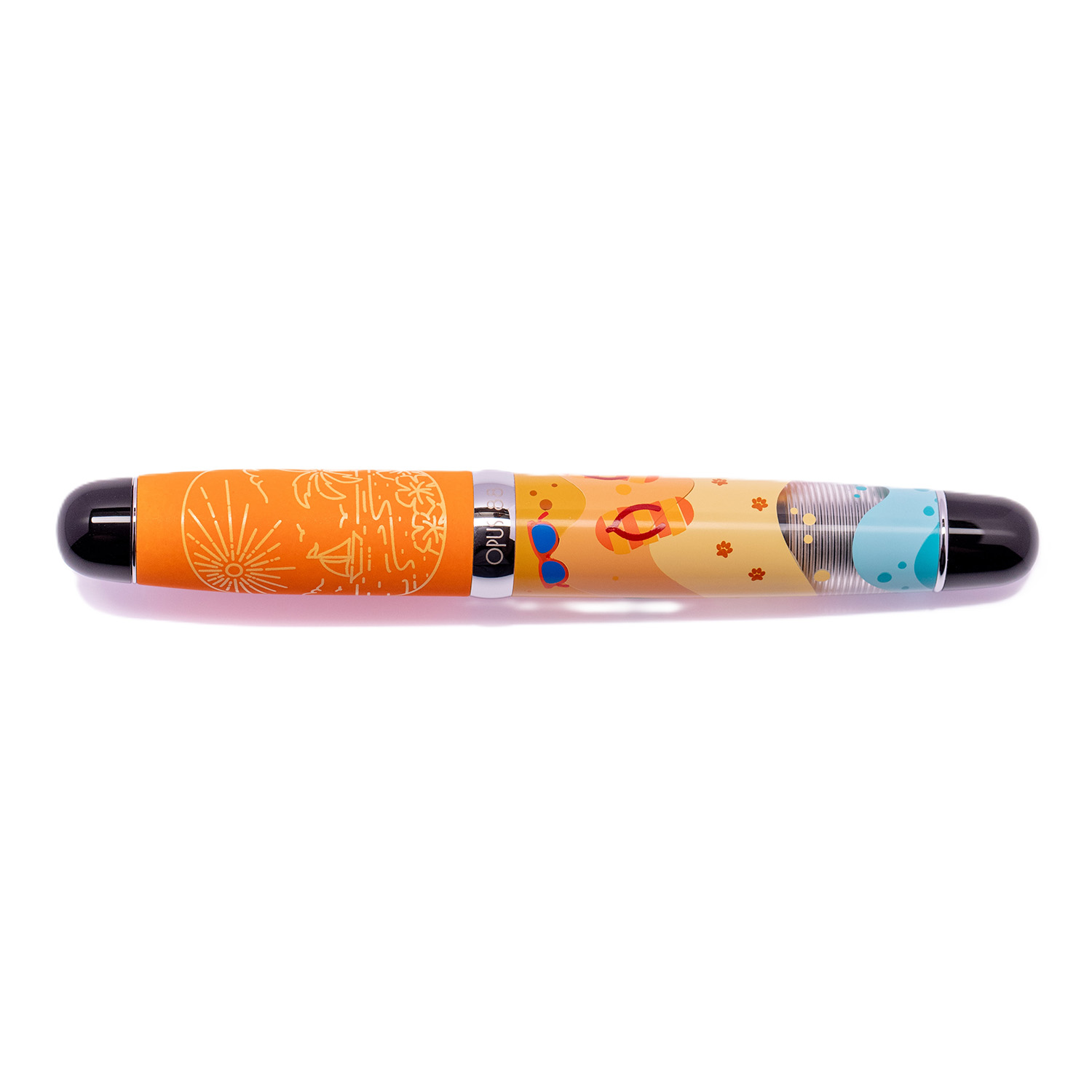 Opus 88 Mini Pocket Summer Strike Fountain pen - Vulpen / Fountain pen ...