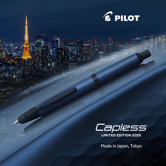 Pilot Capless Link Midnight 2025 Limited Edition Stylo Plume - Vulpen ...