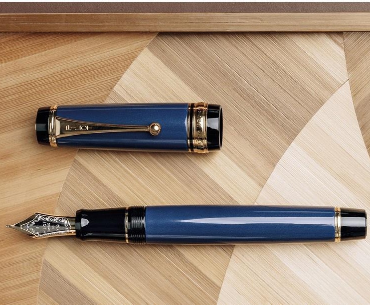 Pilot Custom 845 Urushi Deep Blue Fountain pen - Vulpen / Fountain pen ...