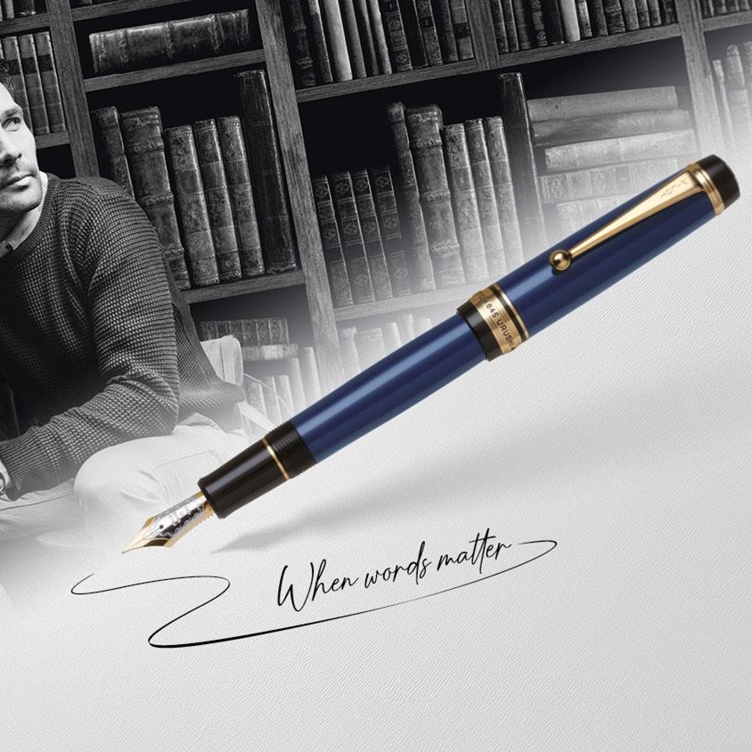 Pilot Custom 845 Urushi Deep Blue Fountain pen - Vulpen / Fountain pen ...
