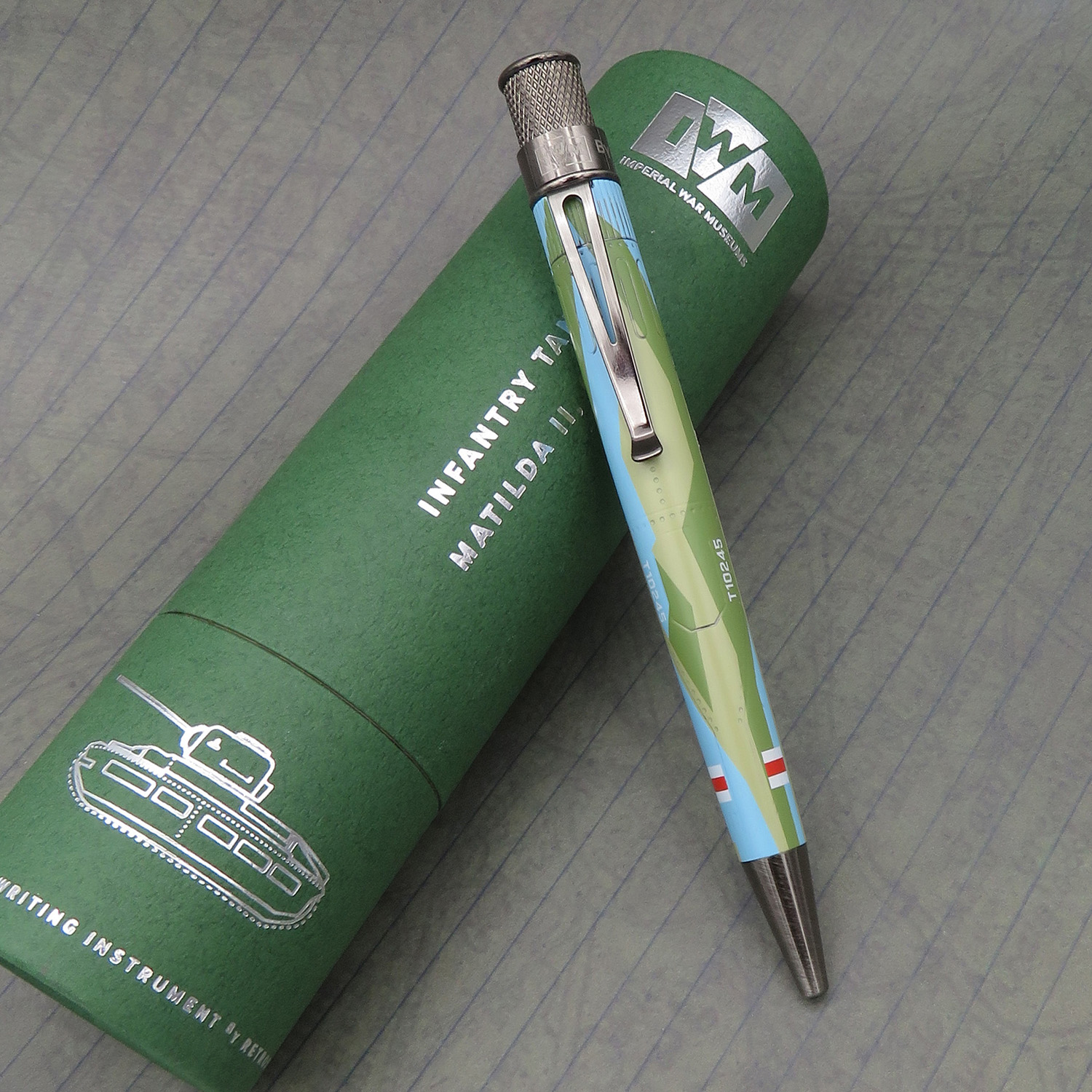 Retro 51 IWM Matilda Infantry Tank Rollerball / Ballpoint - Rollerball ...