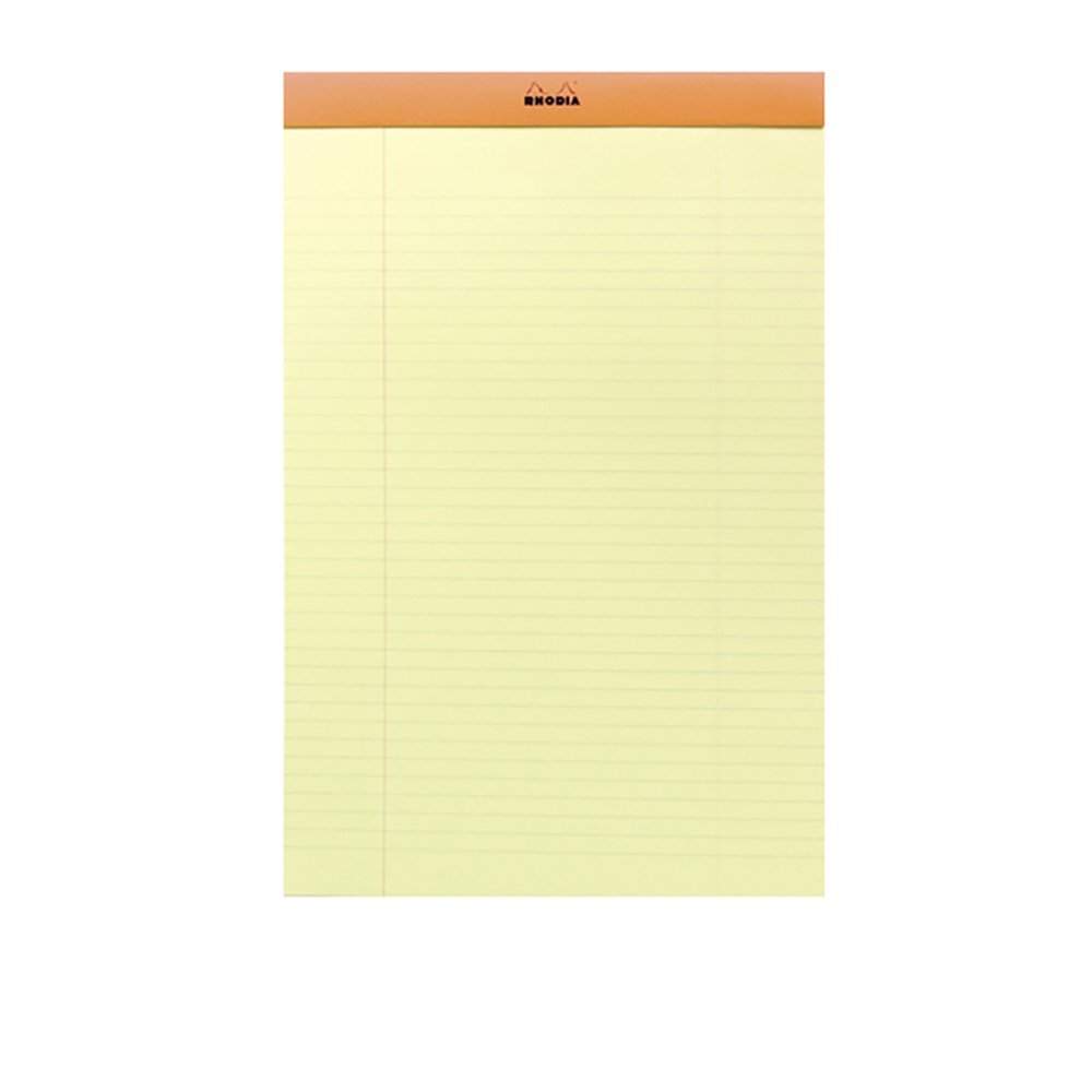 Rhodia No. 19 Notepad Yellow Ruled A4 | Appelboom.com