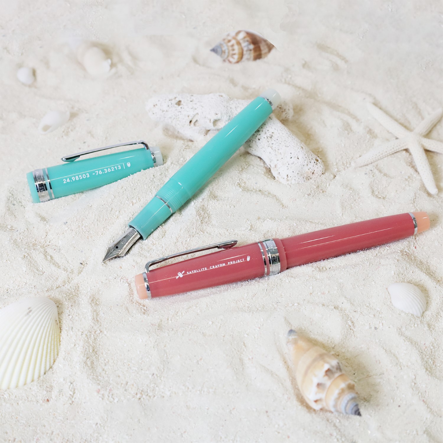 Sailor Pro Gear Slim Fountain Pen of the Seas Eleuthera Island RT ...