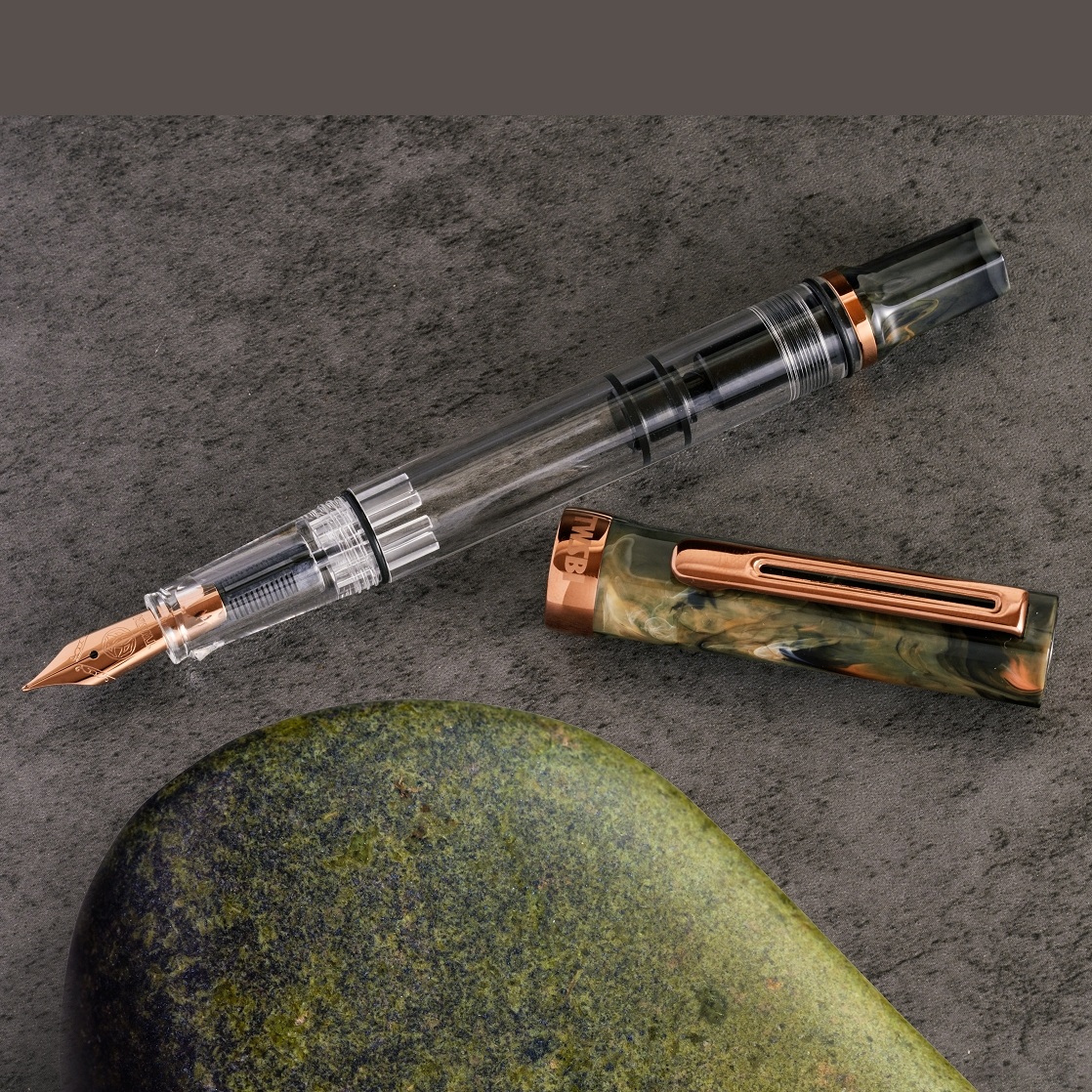 TWSBI Eco Serpentine with Bronze Fountain pen - Vulpen / Fountain pen ...