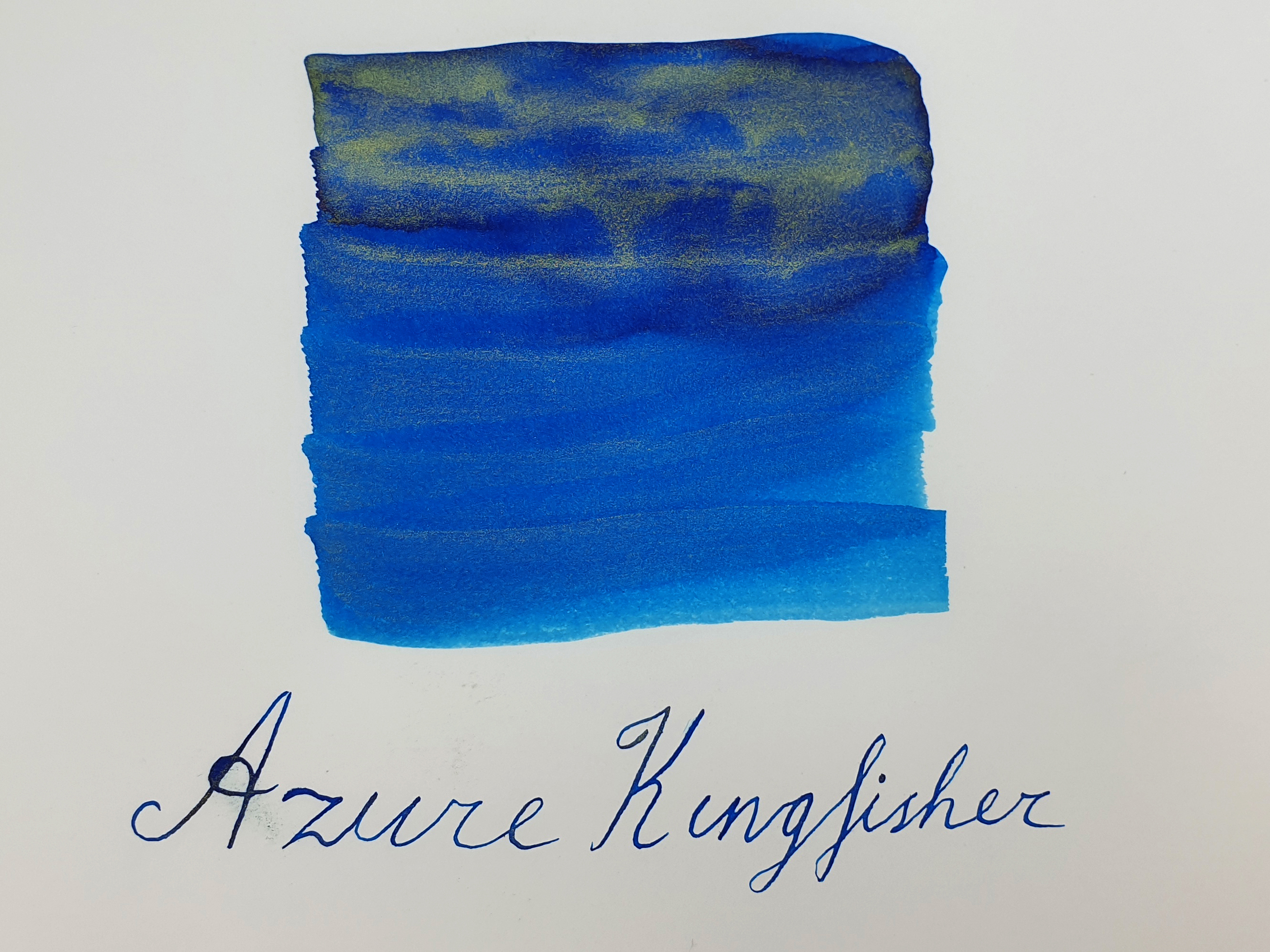 Van Dieman's Wilderness - Azure Kingfisher Shimmering 30ml Ink Bottle ...