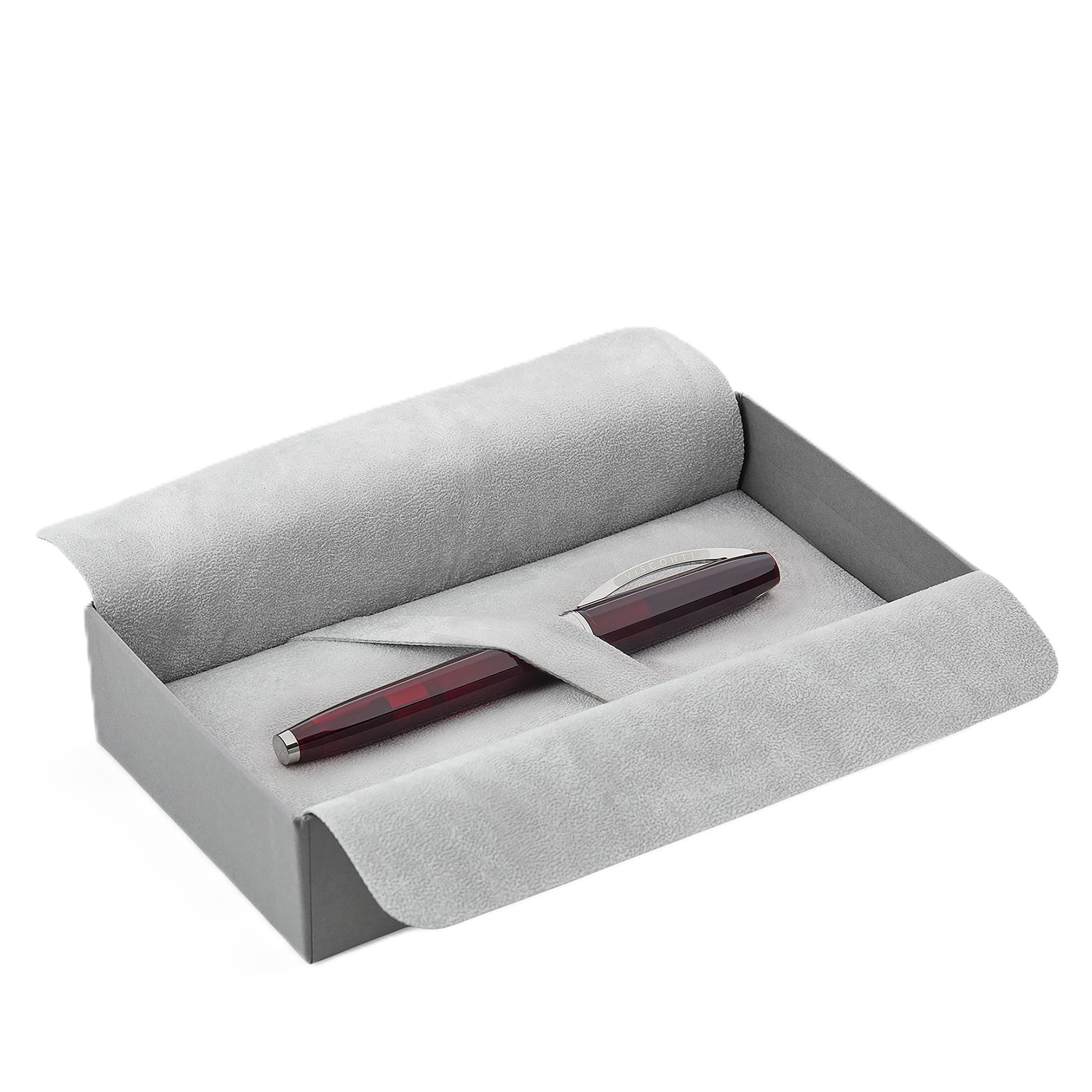 Visconti Michelangelo Translucent Red Stylo Plume - Vulpen / Fountain ...