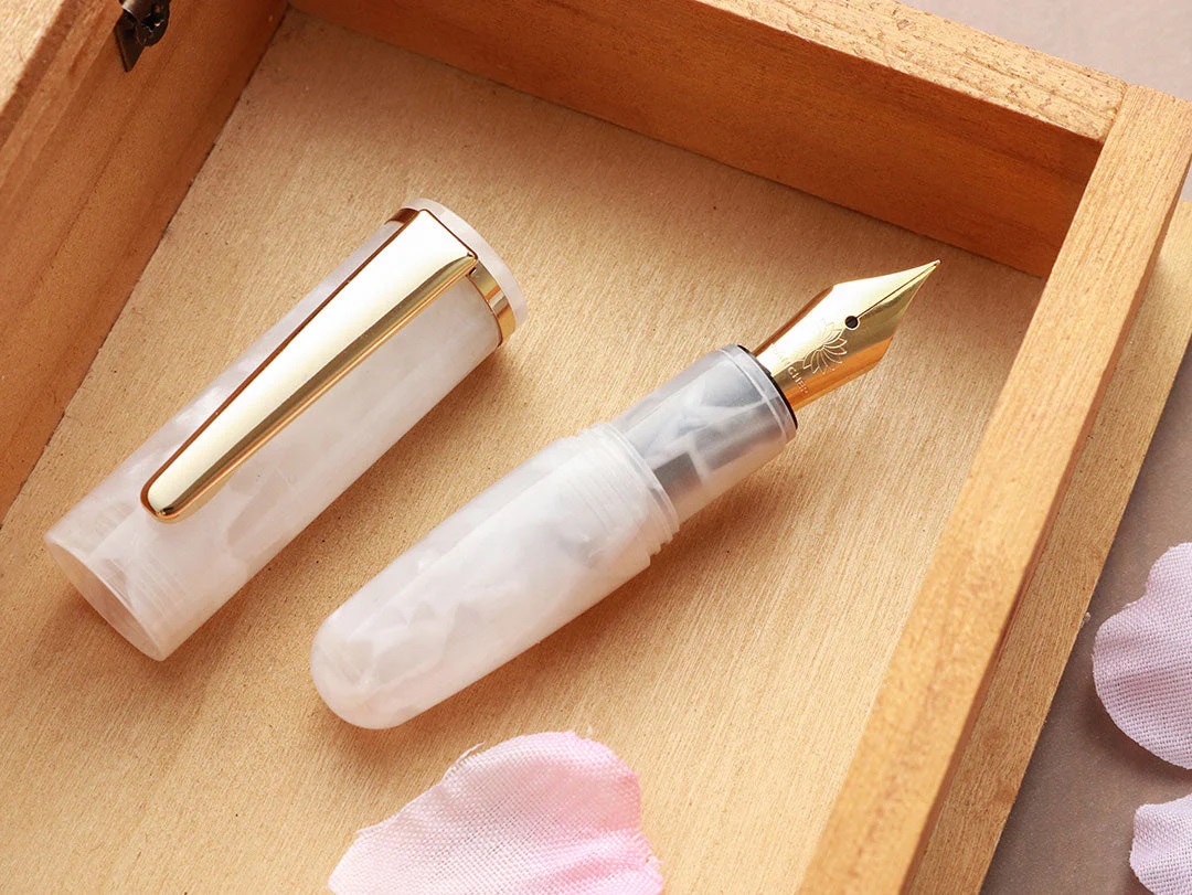 Wancher PuChiCo White Snow GT Fountain Pen - Vulpen / Fountain pen ...