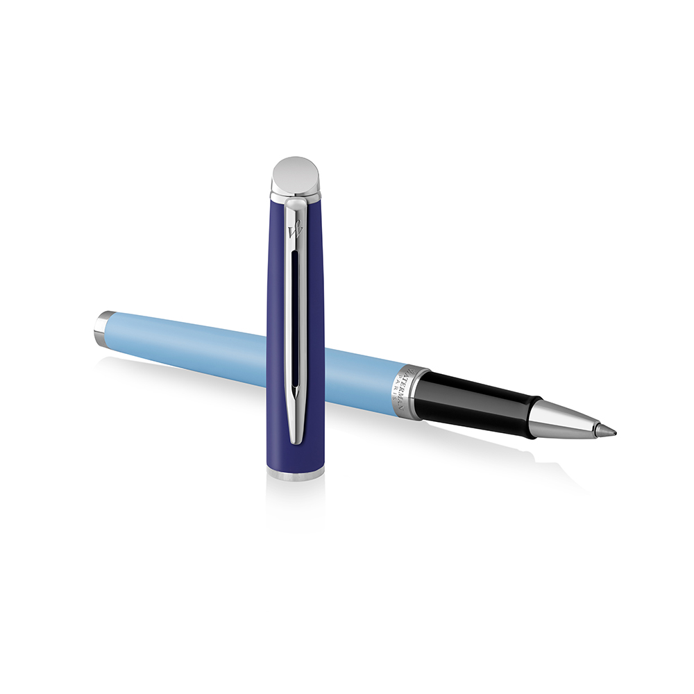 Waterman Hemisphere Colour Block Blue CT Rollerball - Rollerball ...
