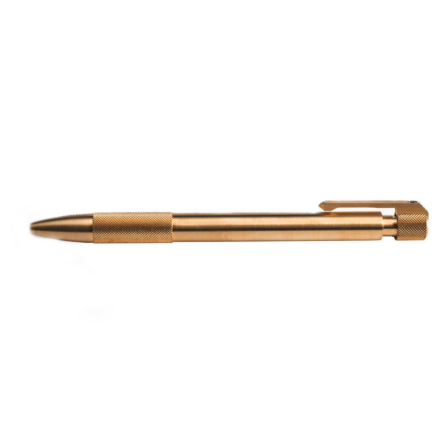 Wingback Brass Journeyman Pen Ballpoint - Ballpoint | Appelboom.com