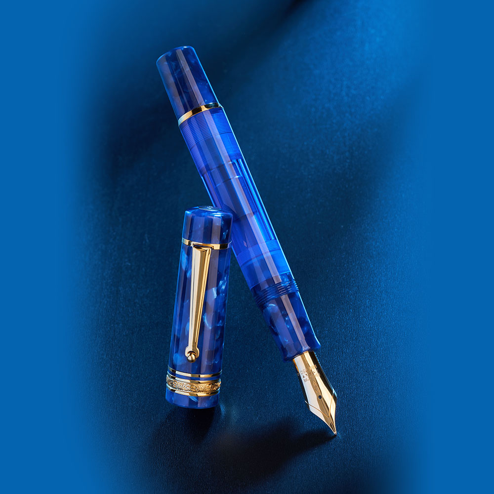 Delta Imperial Blu Mid-Size GT LE Fountain pen - 2024958861 | Appelboom.com