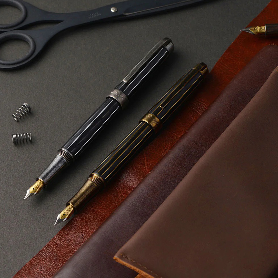 Laban Antique II Gold Fountain pen - 2024973240 | Appelboom.com