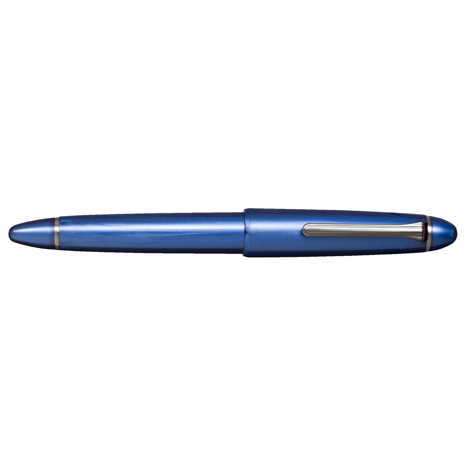 Sailor 1911L Ringless Metallic Simply Blue IP Fountain pen ...